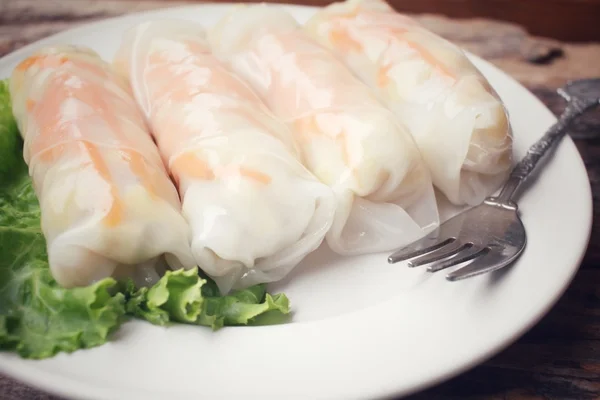 Vietnamese steamed rice rolls Stock Photos, Royalty Free Vietnamese ...