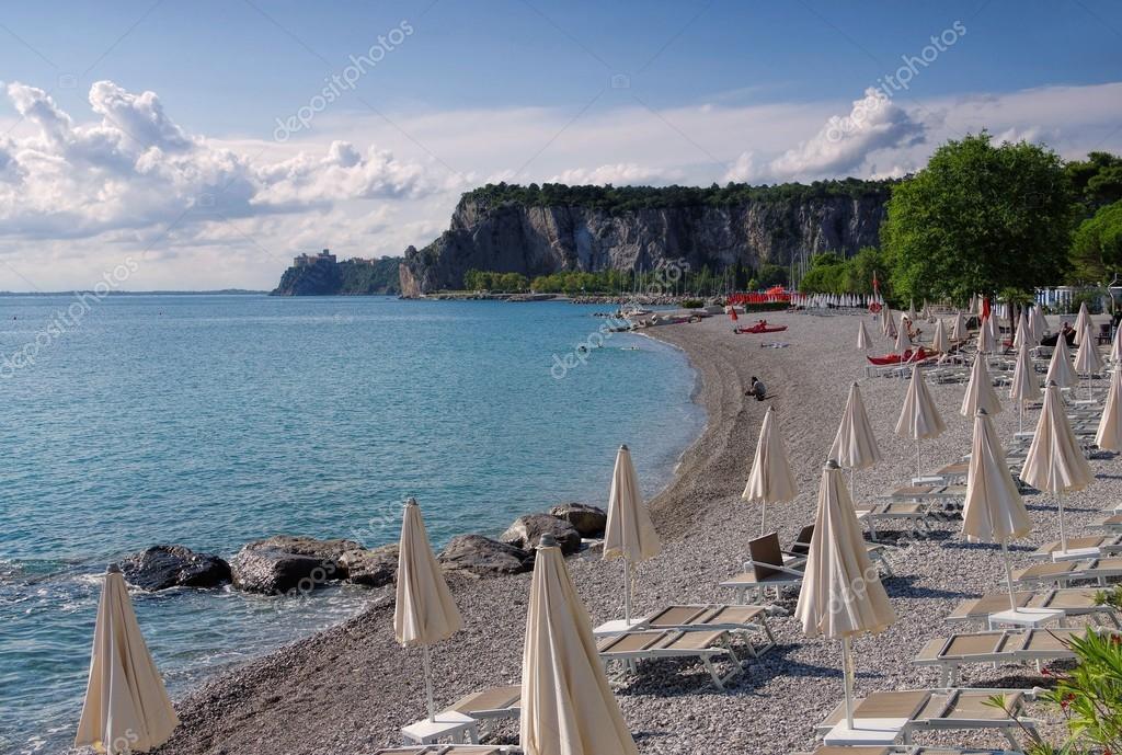 Sistiana strand Trieste — Stockfoto #93621798