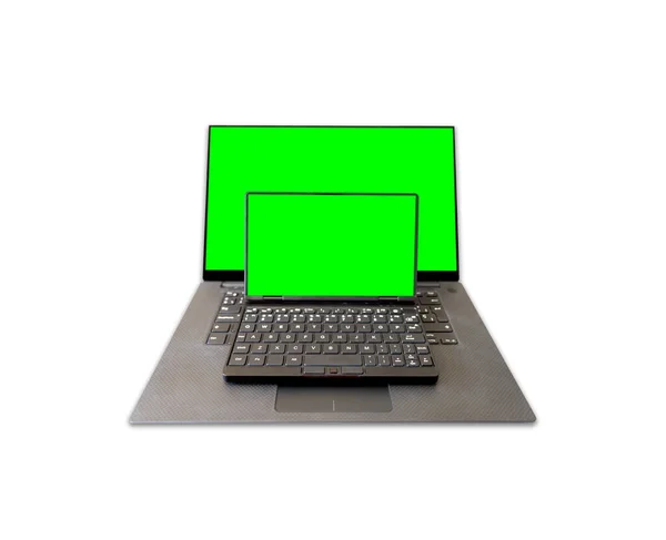 Green screen laptop Stock Photos, Royalty Free Green screen laptop ...