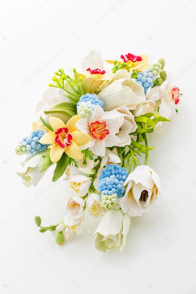 Beautiful spring flower bouquet Stock Photo by ©Svetography 113849440