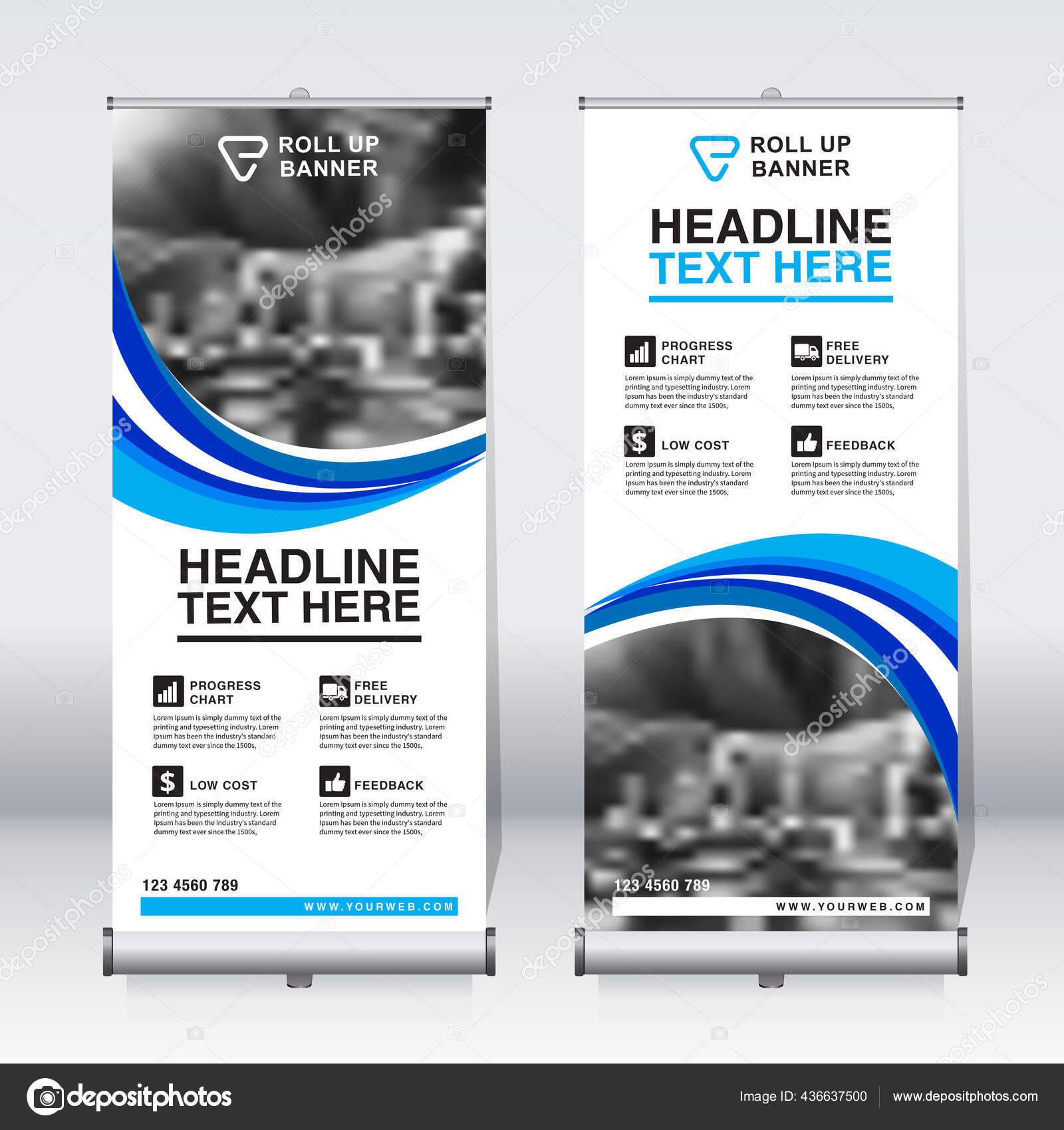 Graphic Design Banners Vertical
