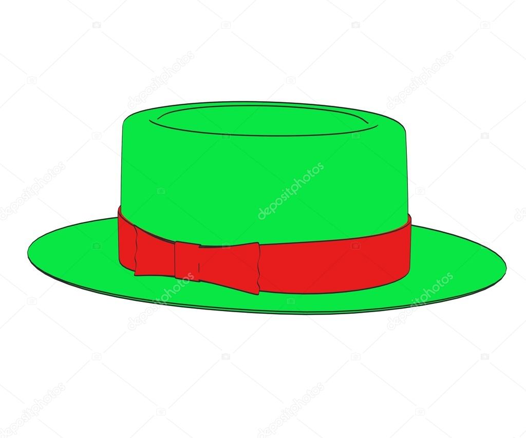 2d ilustración de dibujos animados de sombrero 2022