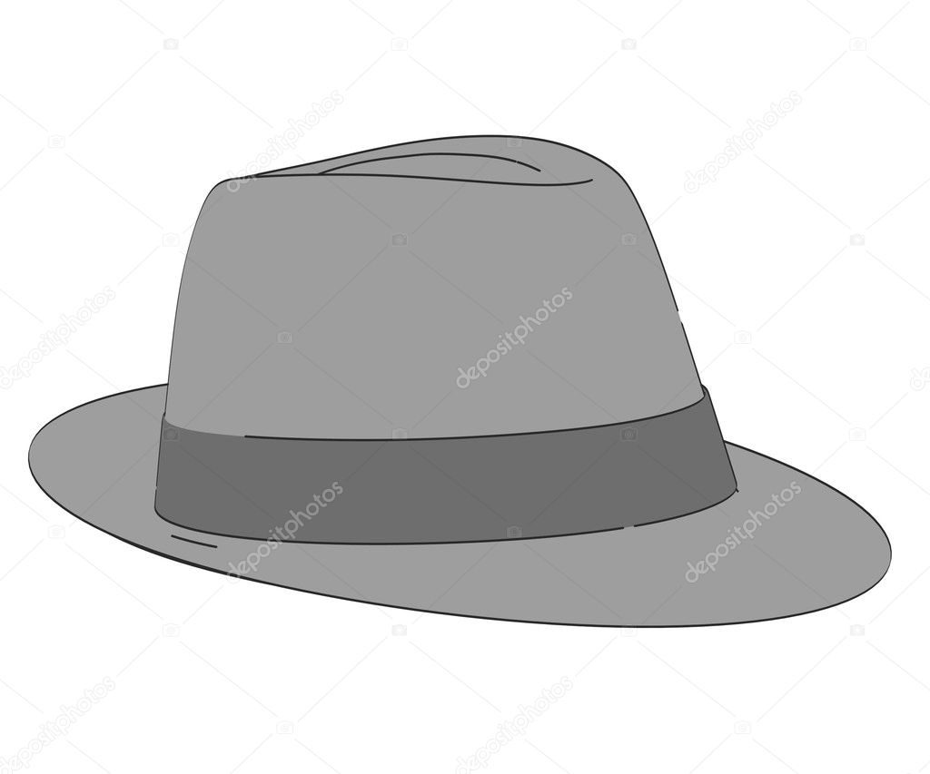 2d cartoon illustration of hat — Stock Photo © 3drenderings #107574098