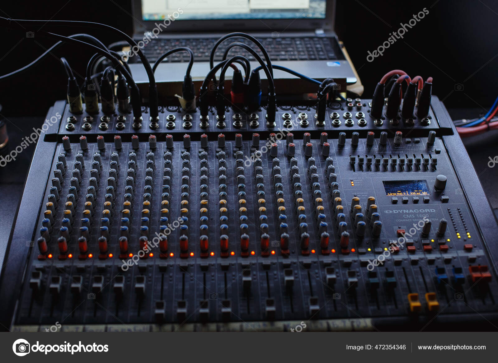 Professional Audio Studio Sound Mixer Console Board Panel Recording ...