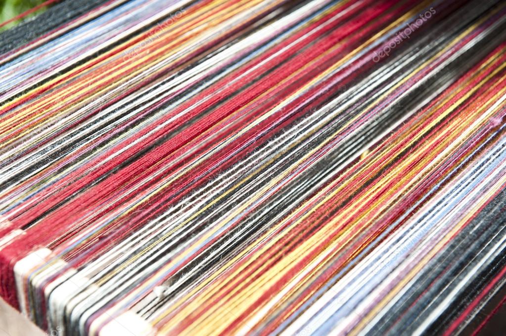 Stretched alpaca yarn — Stock Photo © eugenef #68886197