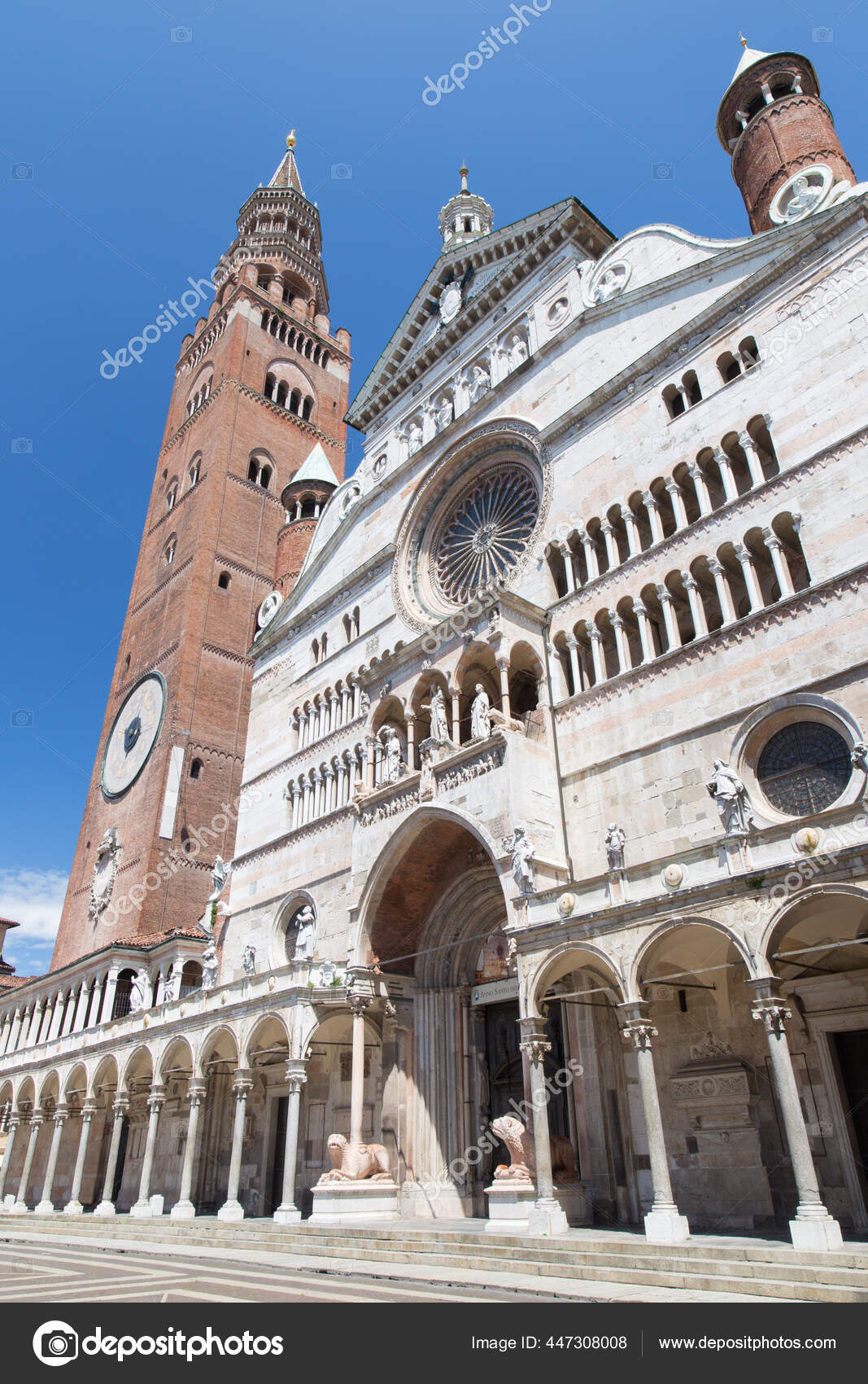 Cremona Cathedral Assumption Blessed Virgin Mary — Stock Editorial ...