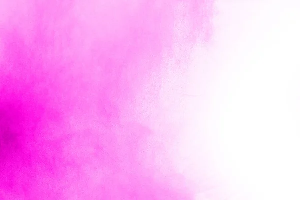 Abstract pink powder splatted background,Freeze motion of color powder ...
