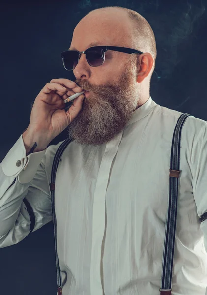 Man with Goatee in Trendy Wear — Stock Photo © ysbrand #67581951