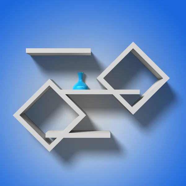 Modern creative shelves template for your design — Stock Photo ...