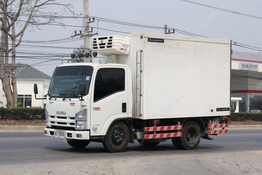 Cold Container Truck for Ice Transportation — Stock Editorial Photo ...