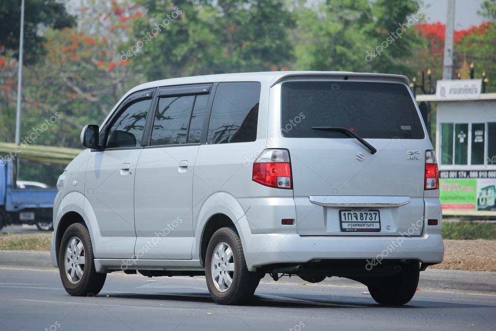 Private car, Mini Van of Suzuki APV. — Stock Editorial Photo ...