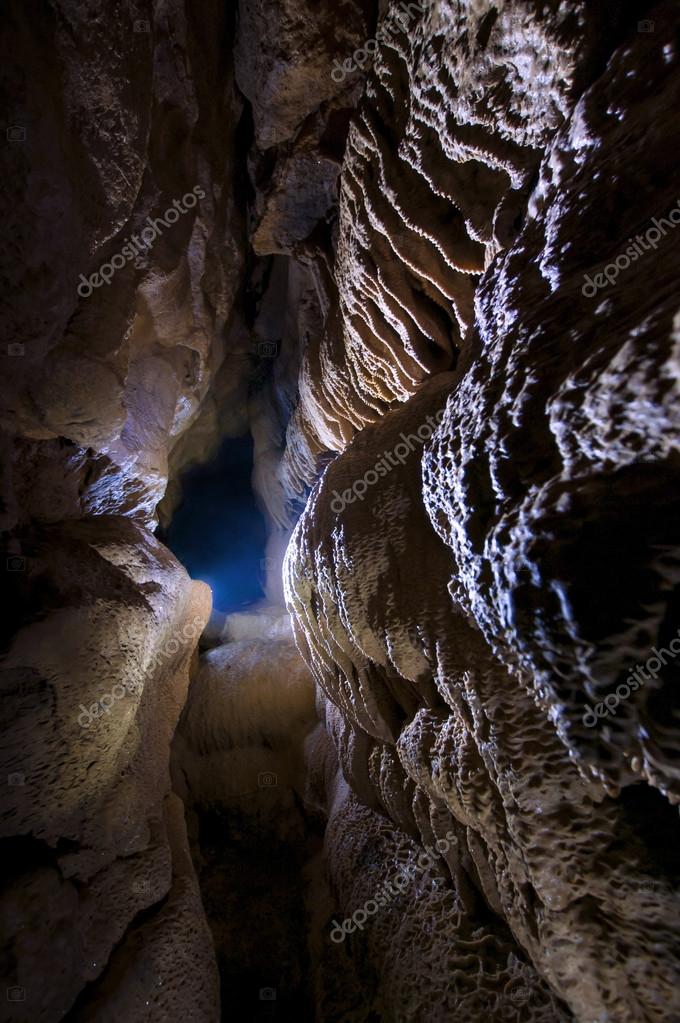 Beautiful cave formations Stock Photo by ©photocosma 74294357