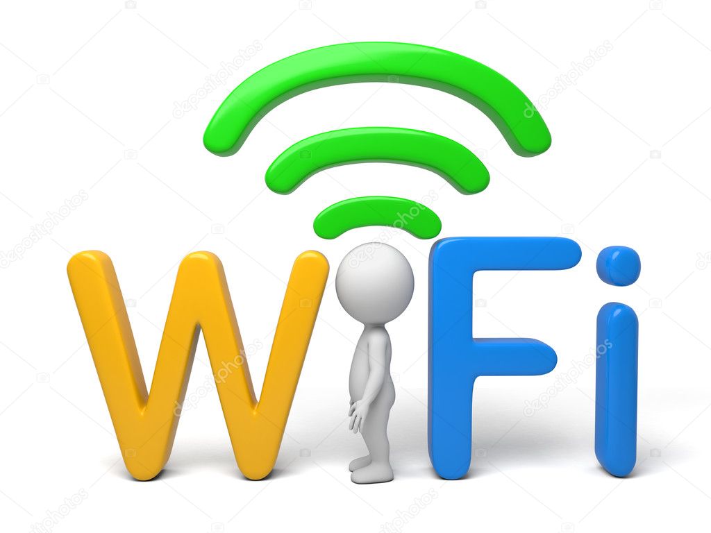 Free Wifi network — Stock Photo © bluecups #86584432