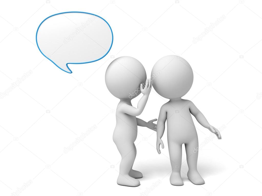 Secret whisper truth Stock Photo by ©bluecups 86588292