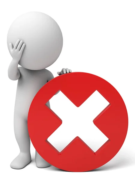 3D people mistake Stock Photo by ©bluecups 93309126