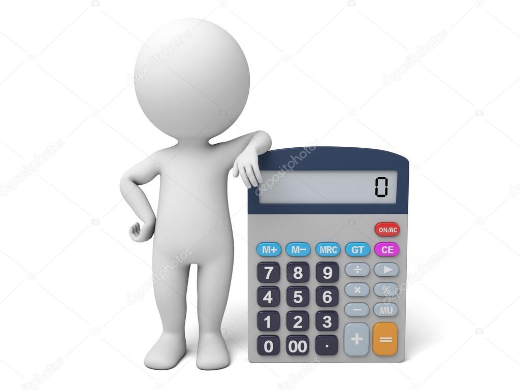 Calculator counter number — Stock Photo © bluecups #89822520