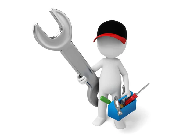 3d man maintain Stock Photos, Royalty Free 3d man maintain Images ...
