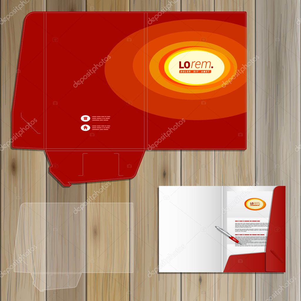 Modèle de dossier design Vecteur par ©Kenterville 77632096