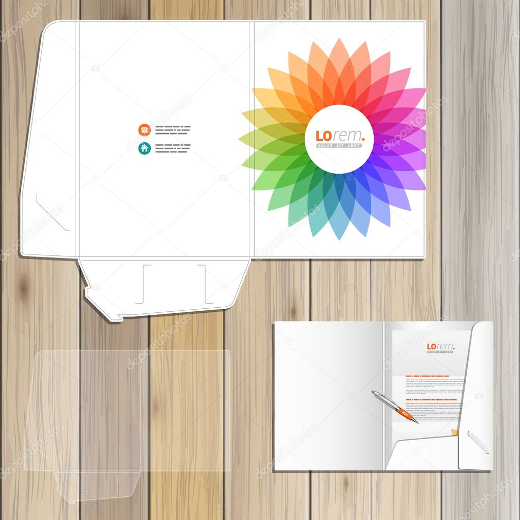 Folder template design Stock Vector by ©Kenterville 77859642