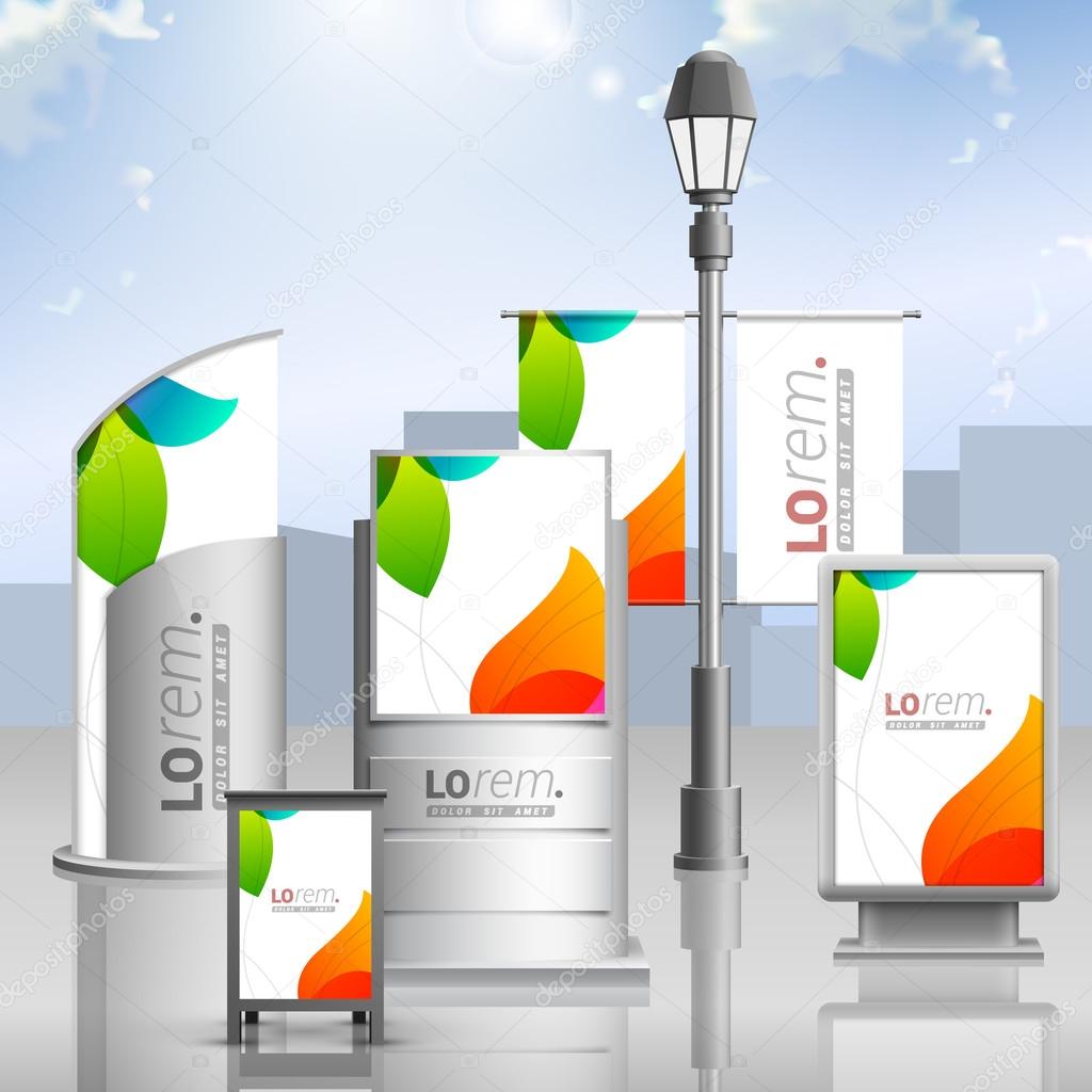 Outdoor advertising design Stock Vector Image by ©Kenterville #88802152