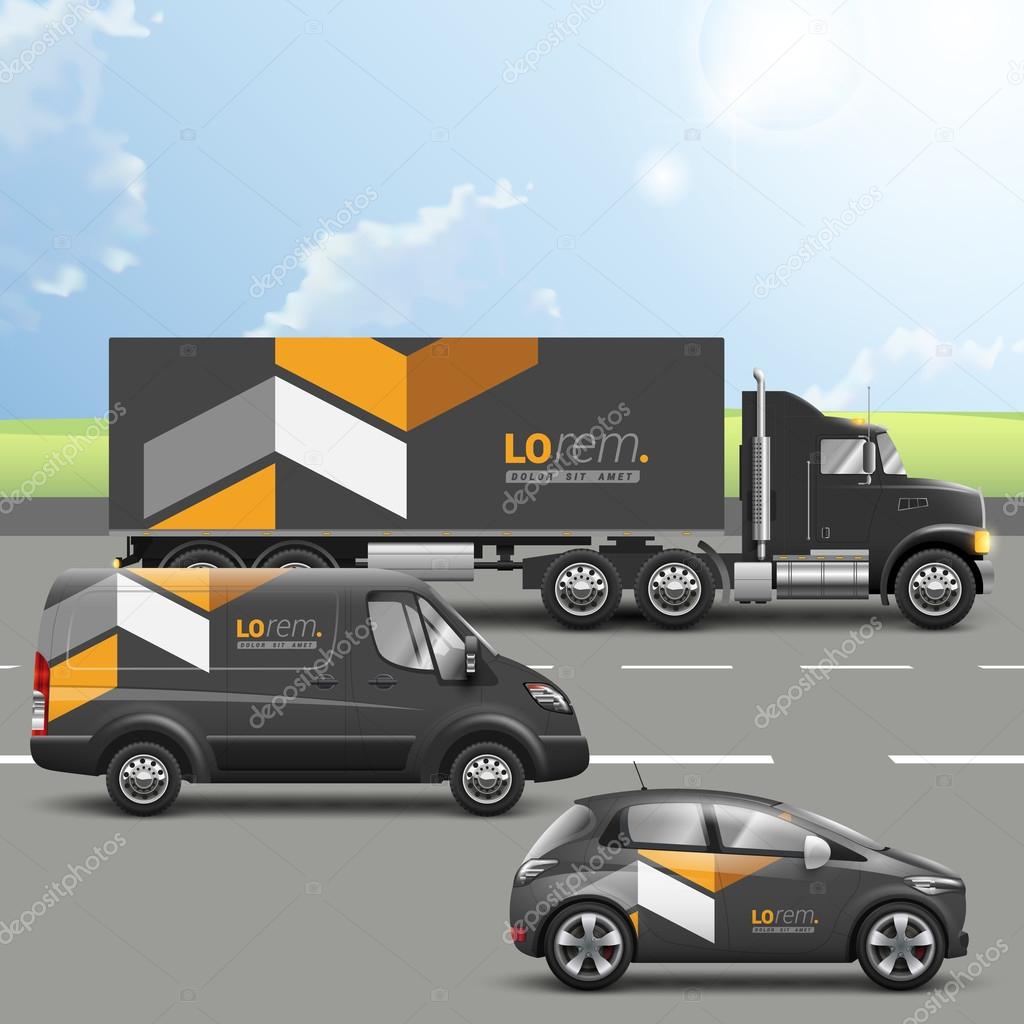 Transport advertising template Stock Vector Image by ©Kenterville #88900140