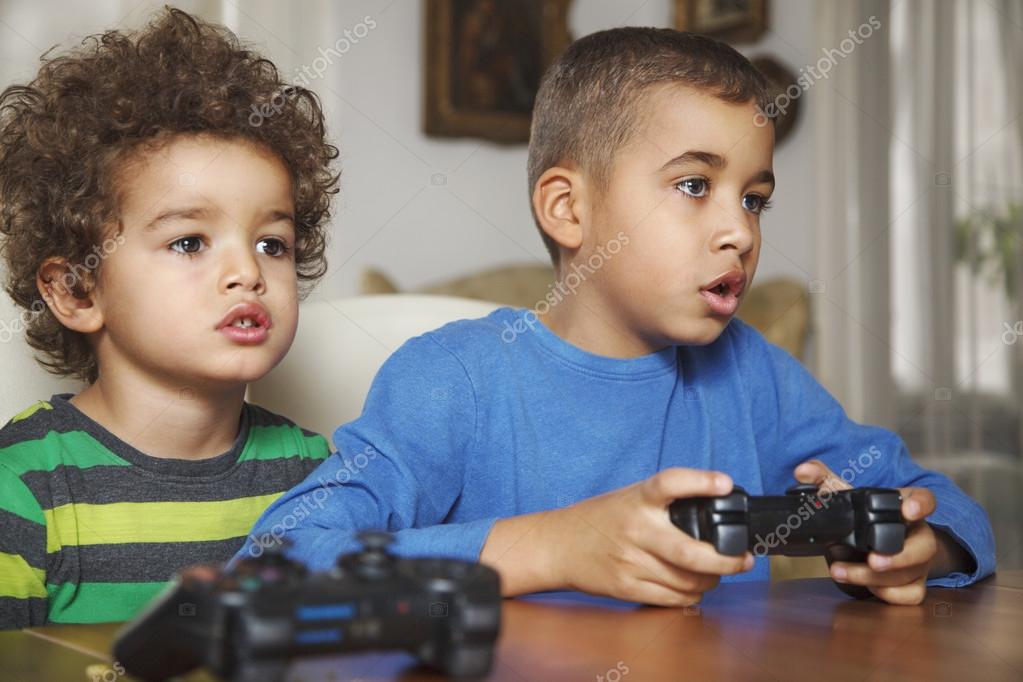 Playing Video Games With Friends Kids