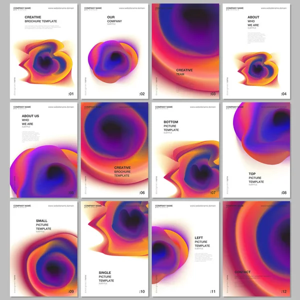 A4 brochure layout of covers design templates for flyer leaflet, A4 ...