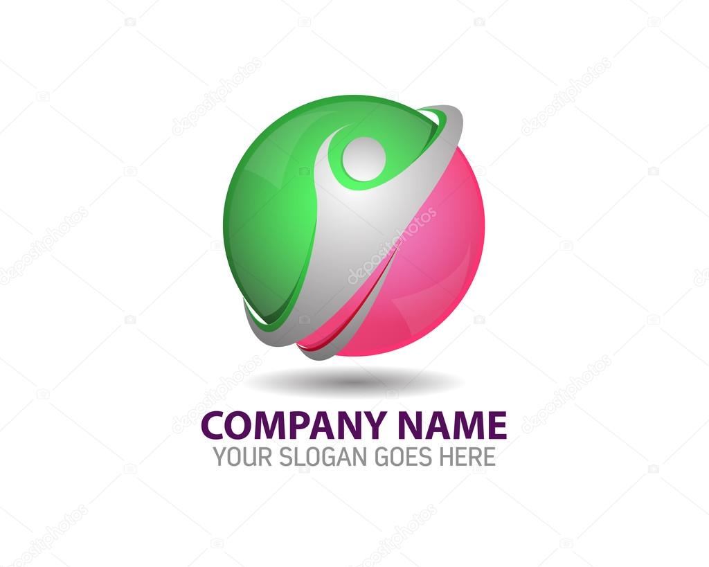 Human Technology Logo Icon Template Stock Vector by ©gagu 112967014