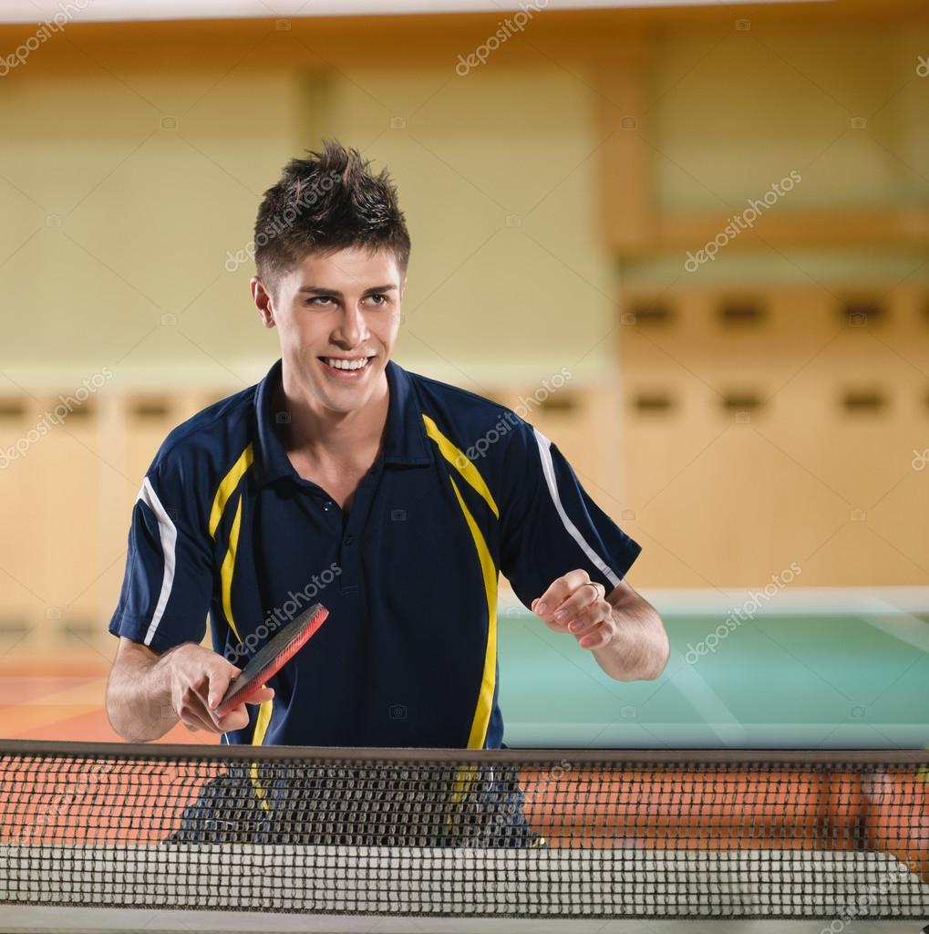Man table tennis player Stock Photo by ©seenaad 117148740