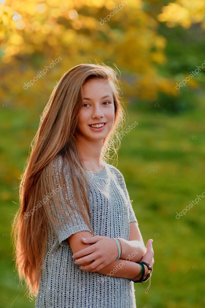 Beautiful girl in the Autumn fall Stock Photo by ©seenaad 85325920