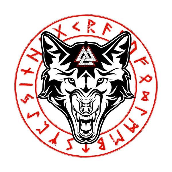 Omega Wolf Symbol