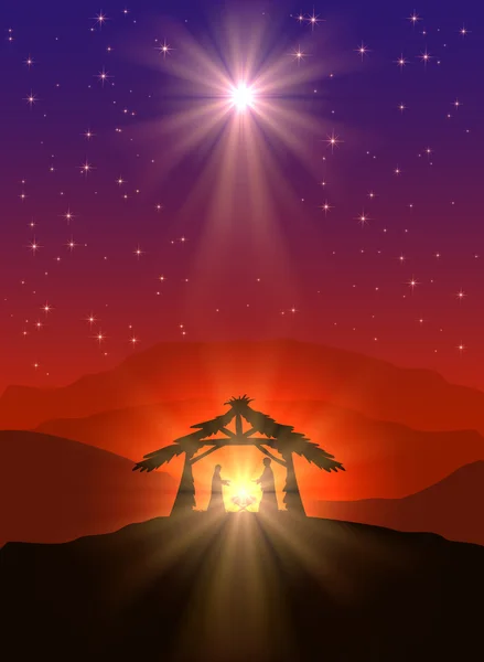 Birth of jesus Stock Vectors, Royalty Free Birth of jesus Illustrations ...