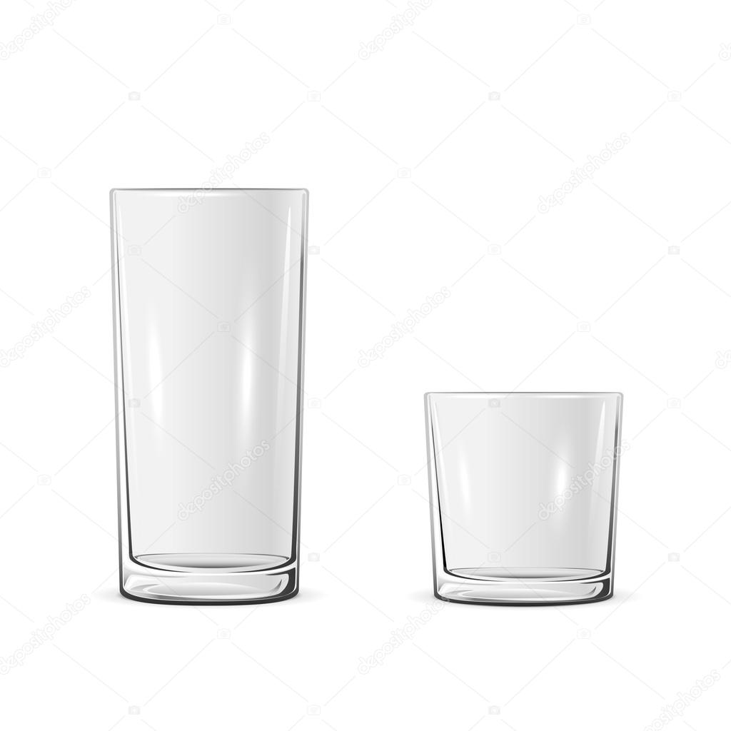 Two glasses Stock Vector by ©losw 68030945