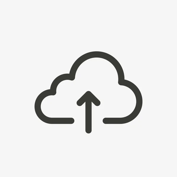 Upload outline icon Stock Vector Image by ©kchungtw #120047354