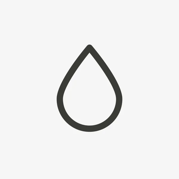 Outline icon of drop Vector Art Stock Images | Depositphotos