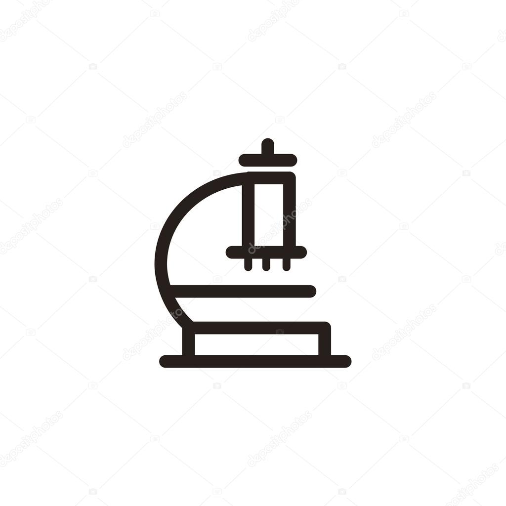 Microscope icon sign Stock Vector by ©kchungtw 120053868
