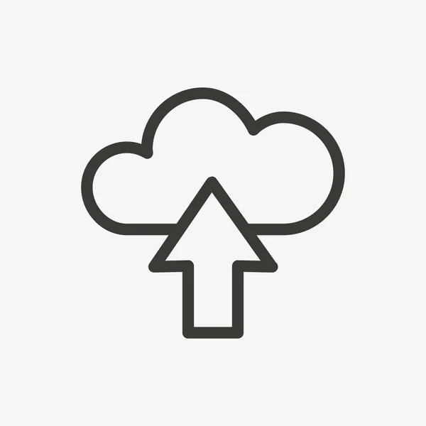 Upload outline icon Stock Vector Image by ©kchungtw #120047354