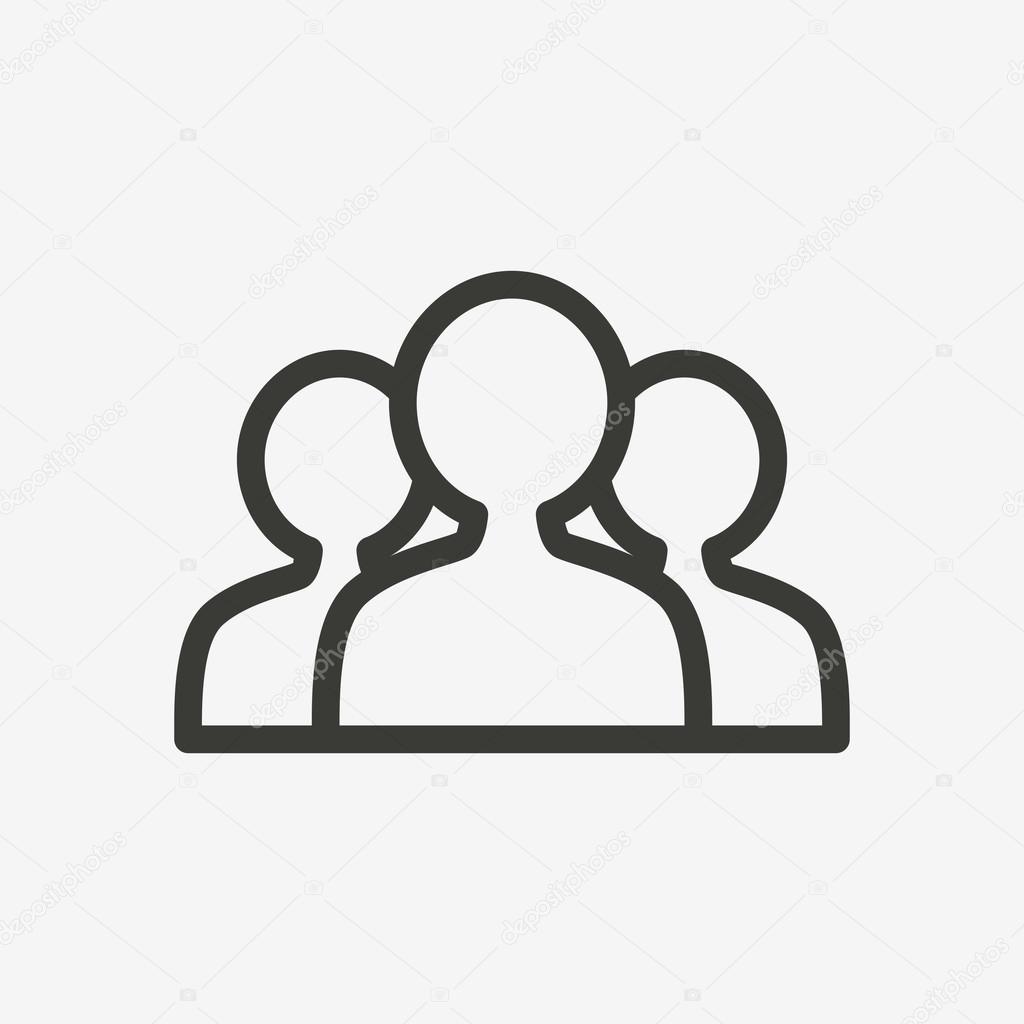 Group and social icon Stock Vector by ©kchungtw 121011094