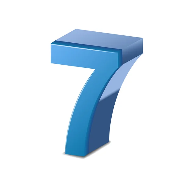 Blue Number 7