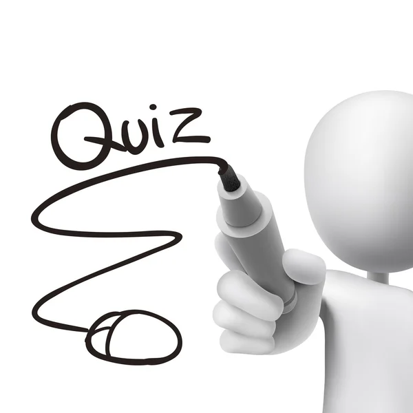 3d word QUIZ Stock Vector by ©kchungtw 41184973