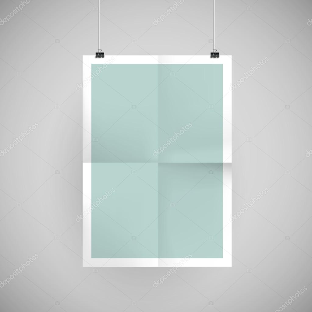 Paper blank brochure template Stock Vector Image by ©kchungtw #53580423