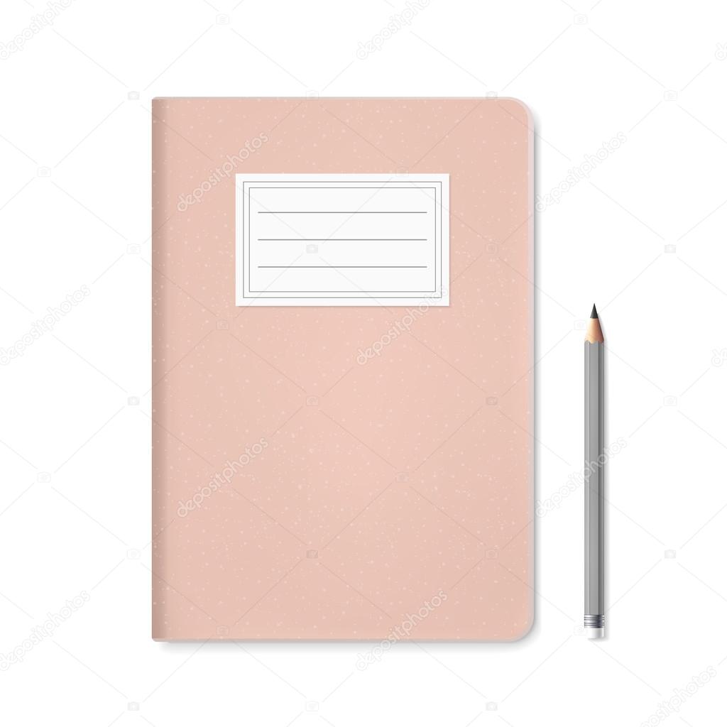 Blank notebook template and pen Stock Vector Image by ©kchungtw #53581829