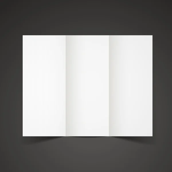 Open tri-fold brochure template Stock Vector Image by ©kchungtw #56732349