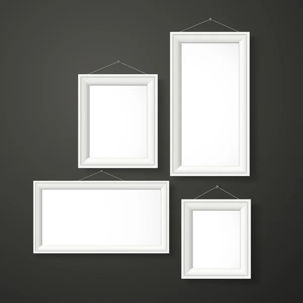 Photo: blank white | Blank white photo frame — Stock Vector © kchungtw ...