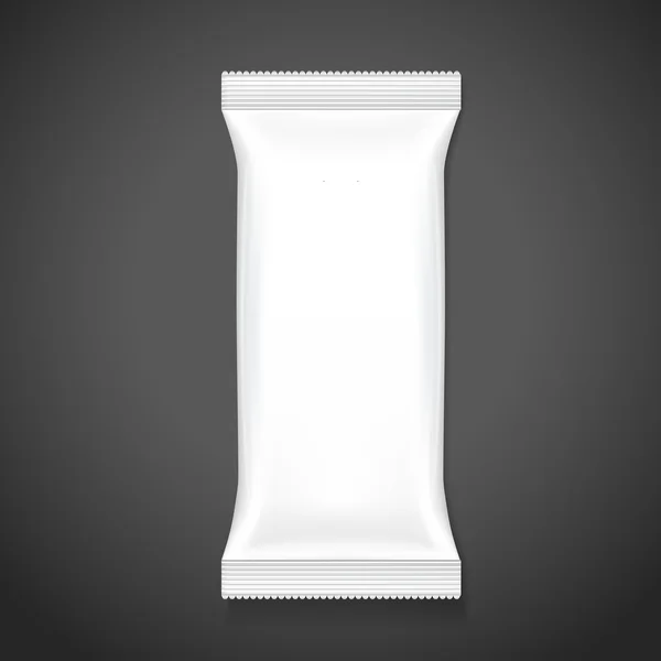 Gray Blank Foil Food Snack Sachet Bag Packaging For Coffee, Salt, Sugar ...