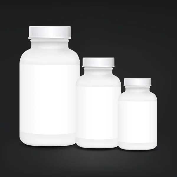 White plastic medical container set Stock Vector Image by ©kchungtw ...