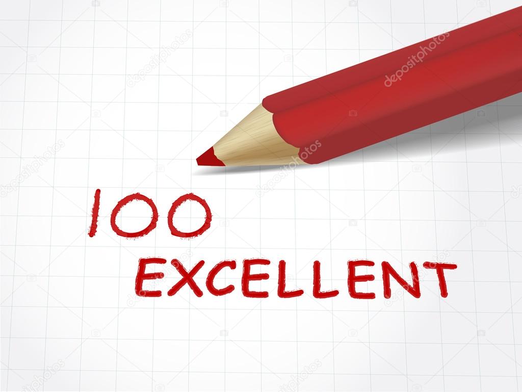 Close up look at excellent score Stock Vector Image by ©kchungtw #59062653