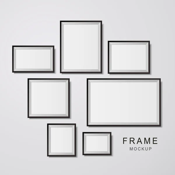 ᐈ Square frame mockup stock vectors, Royalty Free frame mockup ...
