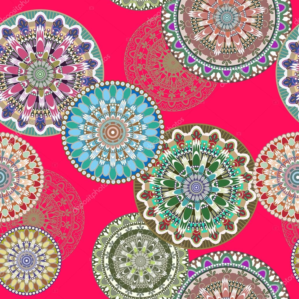 Ornate floral seamless texture Stock Vector Image by ©kchungtw #63947051