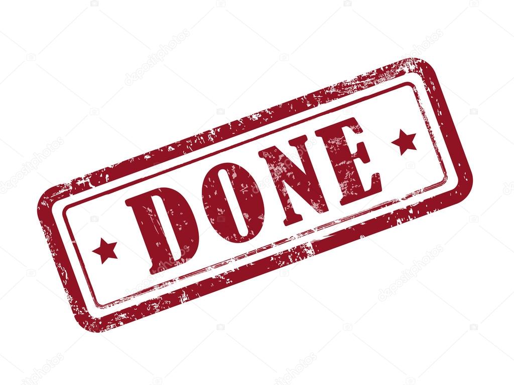 Stamp done in red text on white — Stock Vector © kchungtw #72809885